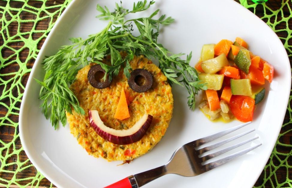 Verduriamo: tortini di verdure buffi per bambini - La ricetta | DeAbyDay